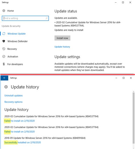 Server 2016 Fails To Install Cumulative Update Windows Spiceworks