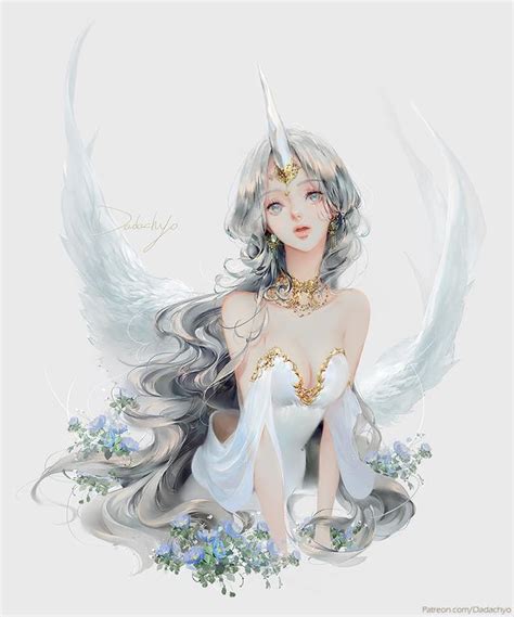 畫師DADACHYO的精品插畫作品像藍寶石一樣的湛藍眼眸 每日頭條