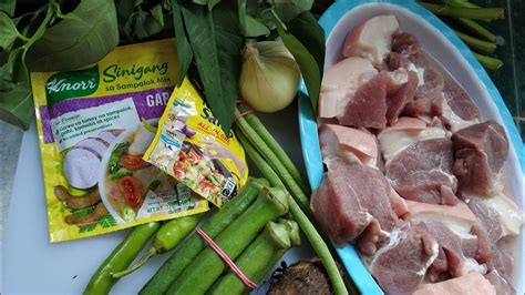 Pork Sinigang With Gabi Youtube