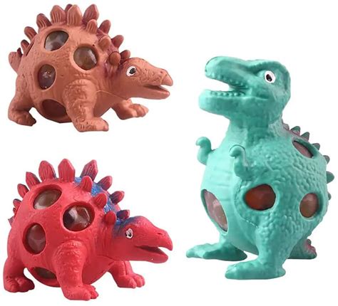 Wholesale Squishy Dinosaur Stress Relief Balls Squishy Ball Cute Dino