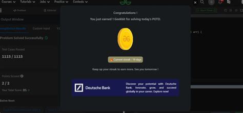 Geekstreak2024 Coding Programming Geekstreak2024 Deutschebank