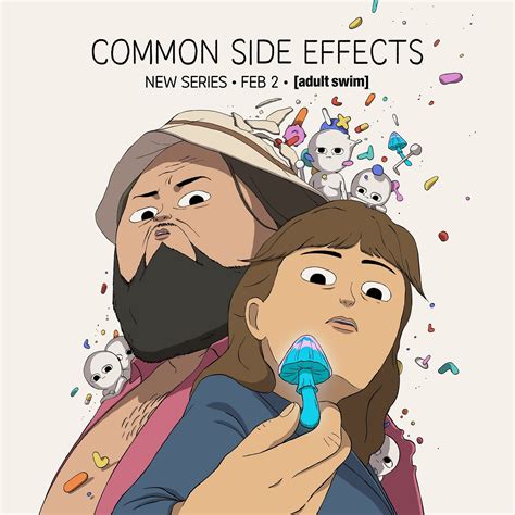 Common Side Effects Adult Swim Previews Animated Comedic Thriller