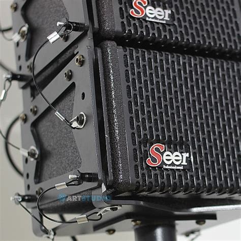 מערכת mini line array דגם seer line array set 42 רמקולים מוגברים