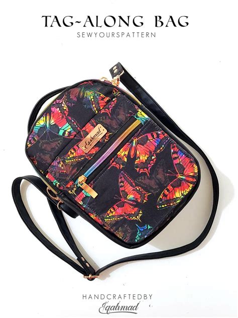 Sewing Pattern With Video The Tag Along Bag Sew Yours