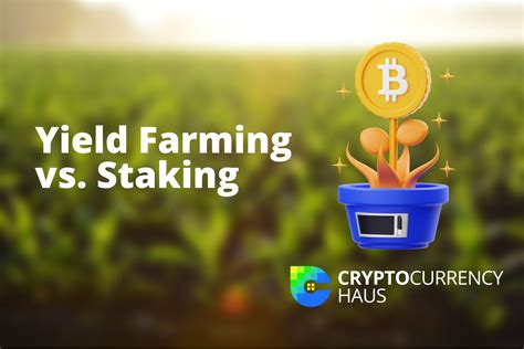 Yield Farming Vs Staking What Is The Difference