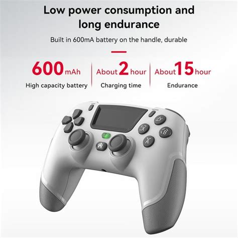 Vibración 6 Axis Game Controller Wireless Gamepad Para Ps4 Ns Switch
