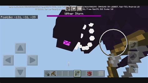 Crackers Witherstorm Port Minecraft Bedrock Addon Youtube