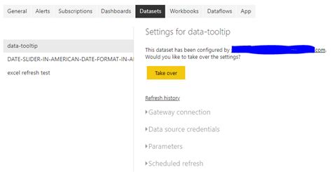 Solved How To Refresh A Dataset That Consumes From 2 Data