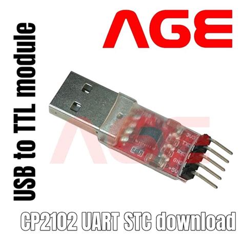 CP2102 module USB to TTL serial UART STC download AgeBkk จำหนายและนำเขา Arduino Board Sensor