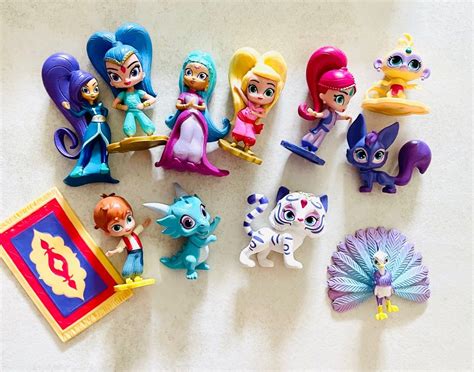 Shimmer And Shine Nickelodeon Busy Book Playmat Figurines Storybook Toys Fun Hobbies Toys
