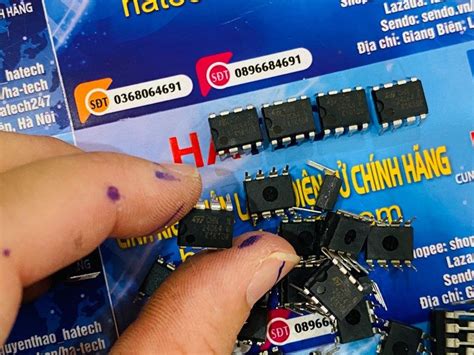 Ic Nhớ Eeprom 24c64 Dip 8 Chính Hãng Atmel