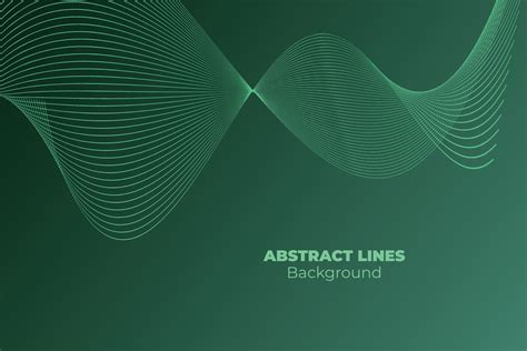 Abstract Wave Lines Background Vector Modern Stream Background Vector