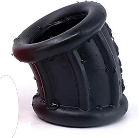 Penis Rings Male Silicone Cock Ring Soft Ball Stretcher Scrotum Bondage Bind Delay