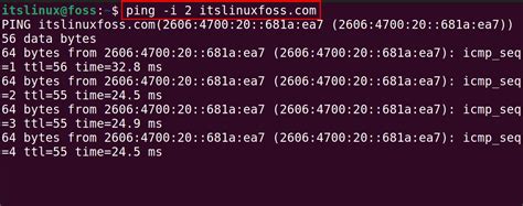 Linux Ping Command Its Linux Foss