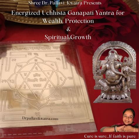 Energized Ucchista Ganapati Yantra Dr Pallavi Kwatra
