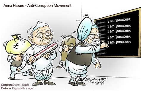 Raghupathi Sringeri Anna Hazare Anti Corruption Movement