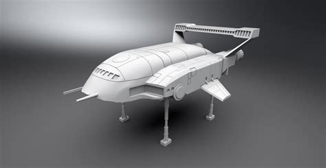 Thunderbird2 2015 Scale Model 3d Model 3d Printable Cgtrader