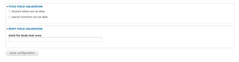 contact extra validation