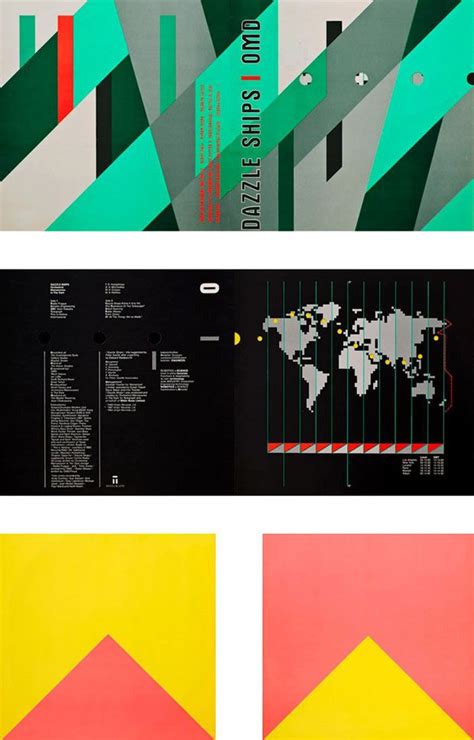 OMD Dazzle Ships Album Art By Peter Saville And Malcolm Garrett