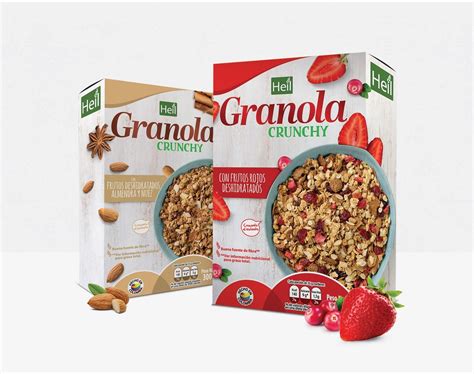 Granola Crunchy On Packaging Of The World Creative Package Design