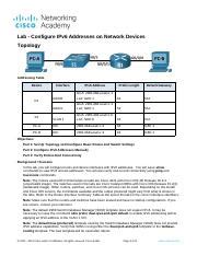 Configuring IPv6 Addresses Set Up Configure Verify Course Hero