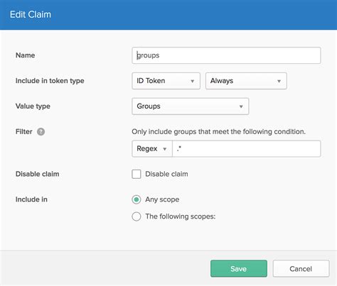 returning groups in the openid connect userinfo api call oauth oidc
