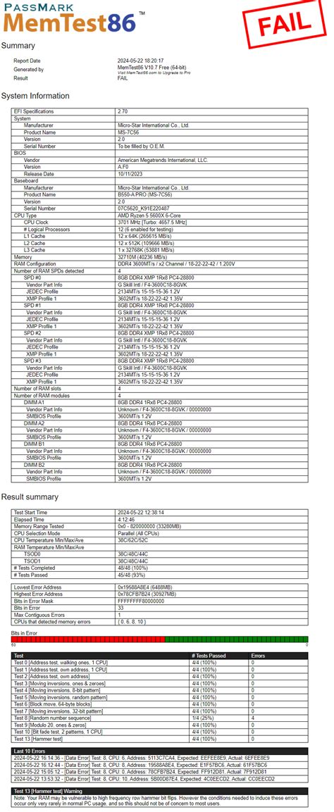 Bsod And Memory Errors Techpowerup Forums