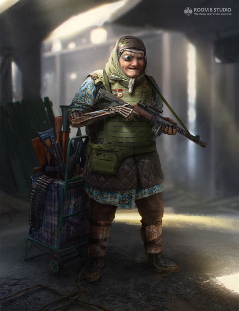 Cyberpunk Babushka Rcyberpunk
