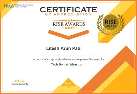 litesh patil on linkedin cisriseaward