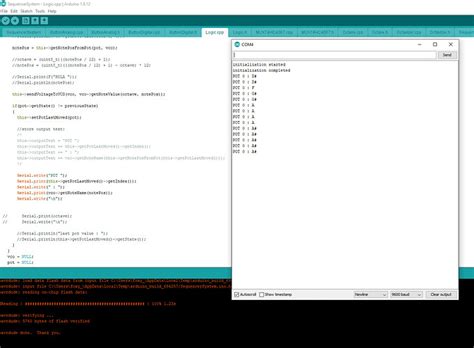 serial monitor garbage when printing less text programming arduino