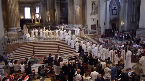 Nuovi Accoliti E Accolite Per La Diocesi Youtube