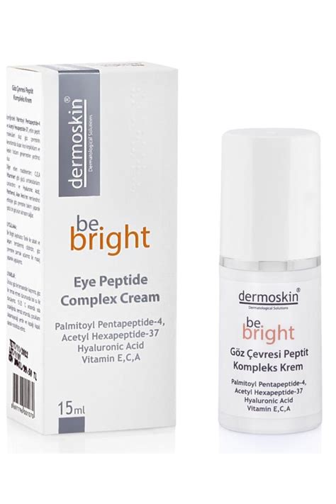 Dermoskin Dermosk N Be Bright G Z Evresi Peptit Kompleks Krem