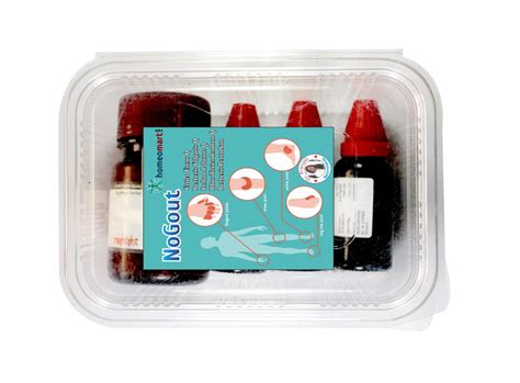 Nogout Homeopathy Medicine Kit For Gout And Uric Acid Homeomart Homeomart