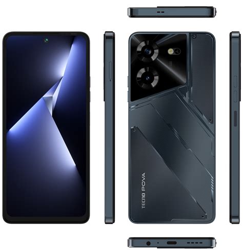 TECNO Смартфон POVA 5 (LH7n) 6.78" 8/256GB, 2SIM, 6000mAh, Mecha Black ...