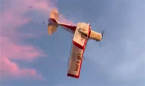 Tragedy At Gender Reveal Party As Plane Nosedives And Crashes In Front