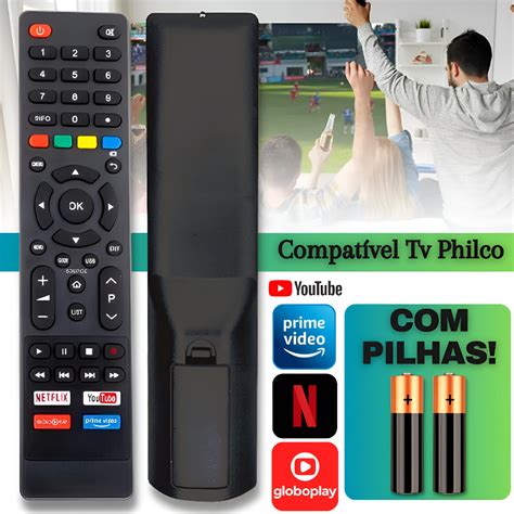 Controle Remoto Tv Philco Smart Netflix Globo Play You Tube Shopee Brasil