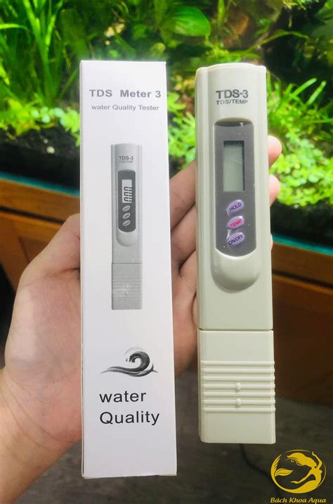 Bút đo Tds 3 Chỉ Số Trong Nước Bách Khoa Aqua Bể Thuỷ Sinh Phụ