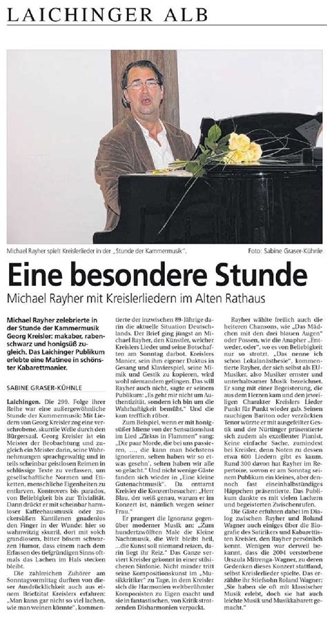 Presse Michael Rayher