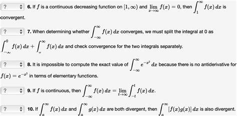 Solved Are The Following Statements True Or False Choose