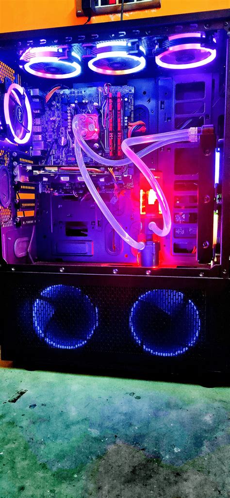 My First Custom Water Cooling Loop Builds Gg