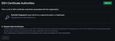 SSH Certificate Requirement Update GitHub Changelog