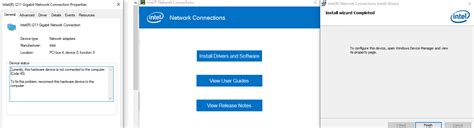 Intel I211 Gigabit Network Connection Not Working Error 45 R Intel