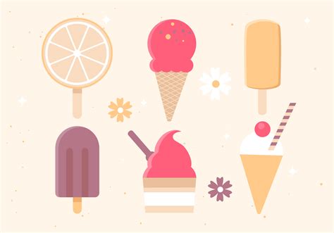 Free Vector Ice Cream Illustrations 153001 Vector Art At Vecteezy