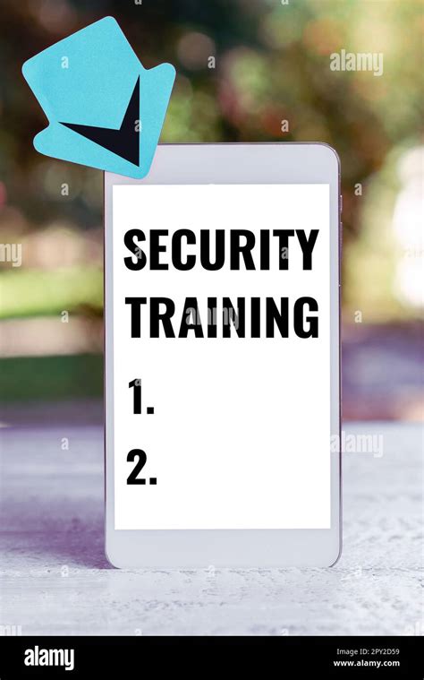 Hand Writing Sign Security Training Internet Concept Providing Security Awareness Training For