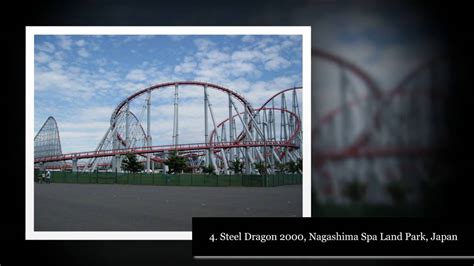 Top 10 Best Roller Coasters In The World Youtube