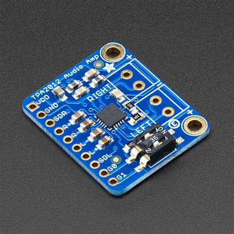 Stereo 2 1w Class D Audio Amplifier Tpa2012 Pimoroni