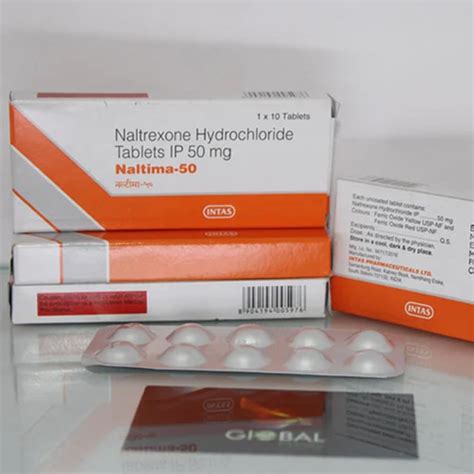 Naltrexone 50mg Tablets At ₹ 850 Stripe Naltrexone Hcl Tablets In