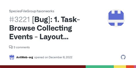 Bug 1 Task Browse Collecting Events Layout Overlapp Bug · Issue