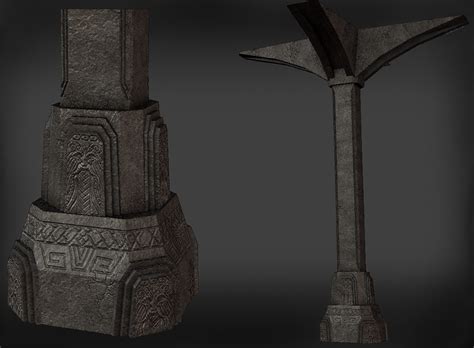 Dwarven Pillar Of Moria By Faradon On Deviantart