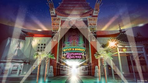 Behind The Scenes Look At Making The Marquee For Mickey And Minnies